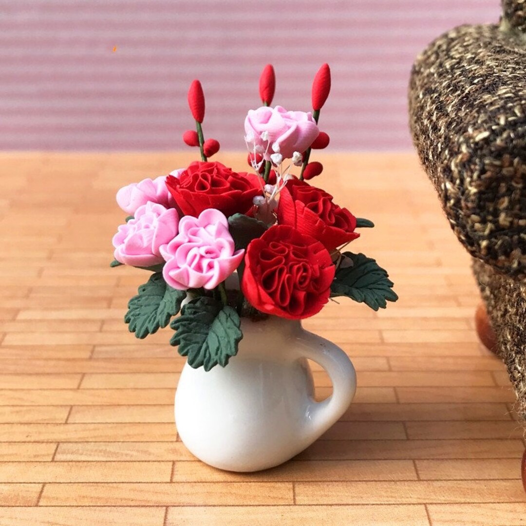 Miniature Rose Miniatures Dollhouse Flowers Dollhouse Miniatures ...