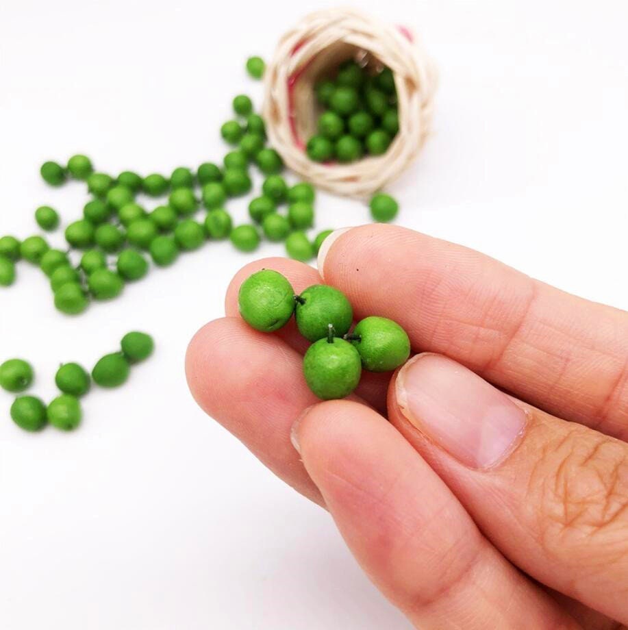 Manzana verde miniatura10pcs Frutas en miniatura Comida | Etsy
