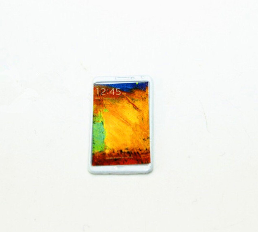 Miniature Samsung Mobile Phone Model Dollhouse Miniatures Dollhouse ...