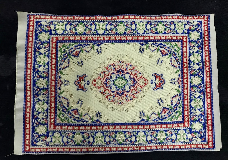 Miniature Turkish Carpet Miniatures Dollhouse Miniatures - Etsy