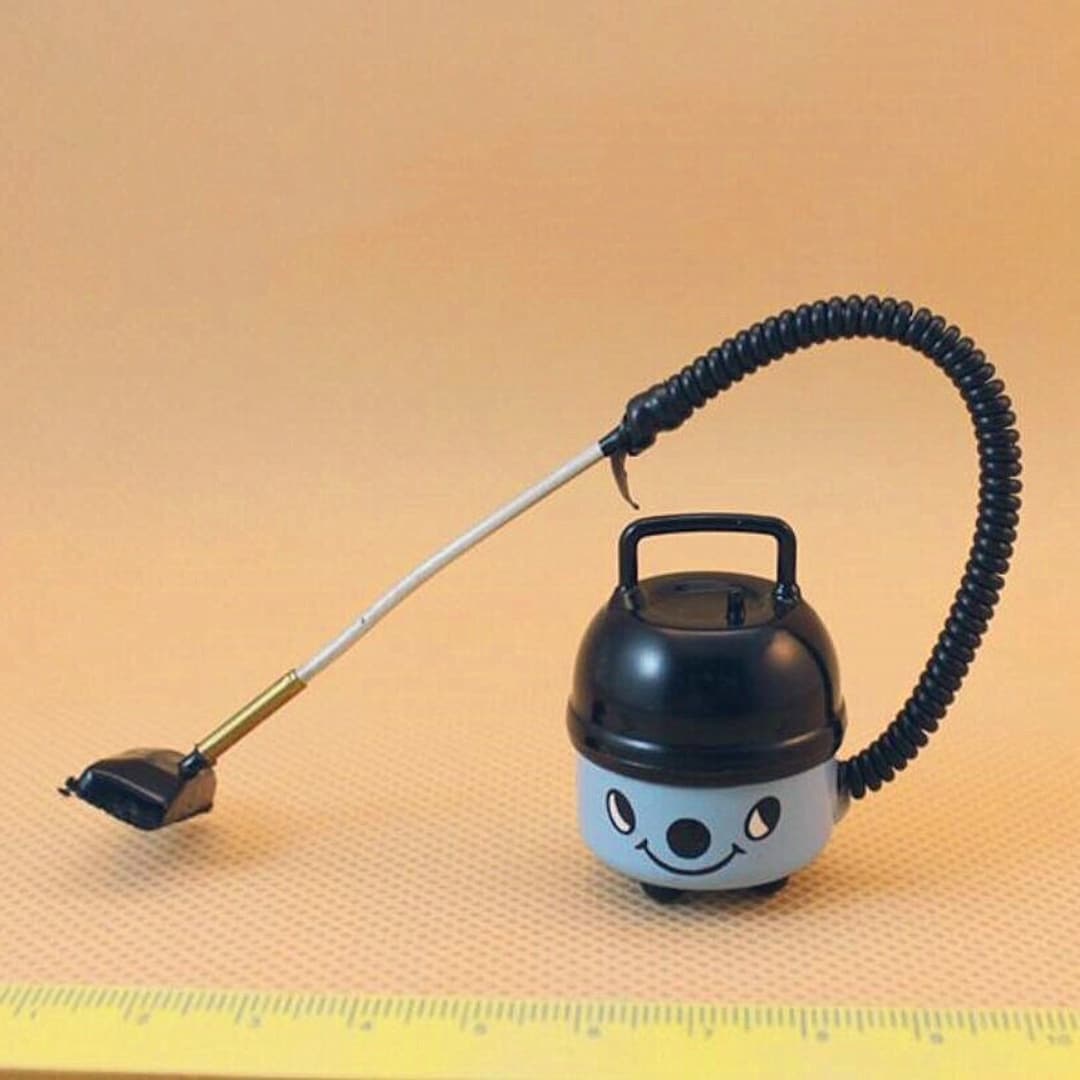 Miniature Wooden Vacuum Cleaner Miniature Furniture Dollhouse ...