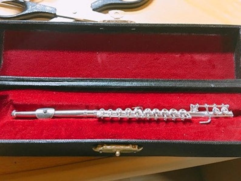 Miniature flute Musical instrument model Gift for her | Etsy