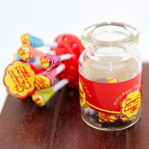 Miniature Lollipop Miniature Food Dollhouse Miniatures Doll House Decor ...