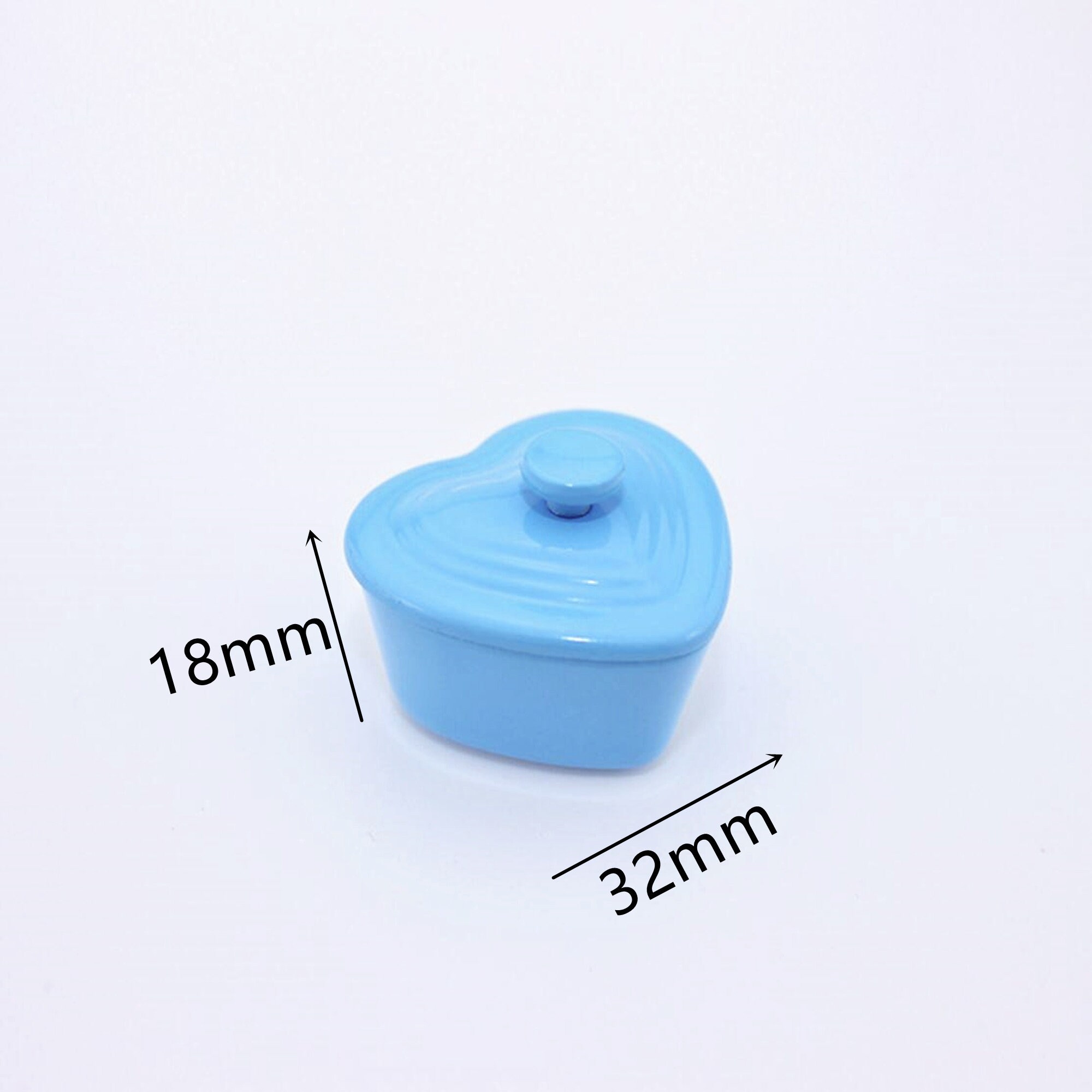 Miniature Heart Shape Storage Box Miniatures Dollhouse - Etsy