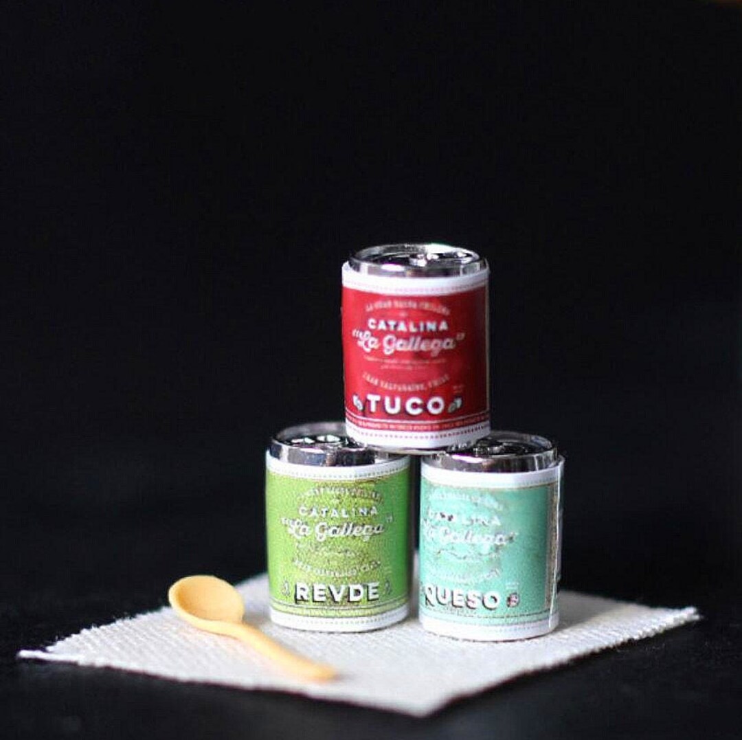 Miniature Cheese Sauce (6pcs) Miniature Food Dollhouse Miniatures ...