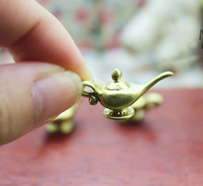 Miniature Teapot Miniature Kitchenware Dollhouse Miniatures - Etsy