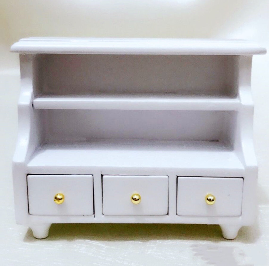 Miniature White Cabinet Miniature Furniture Dollhouse Miniatures ...