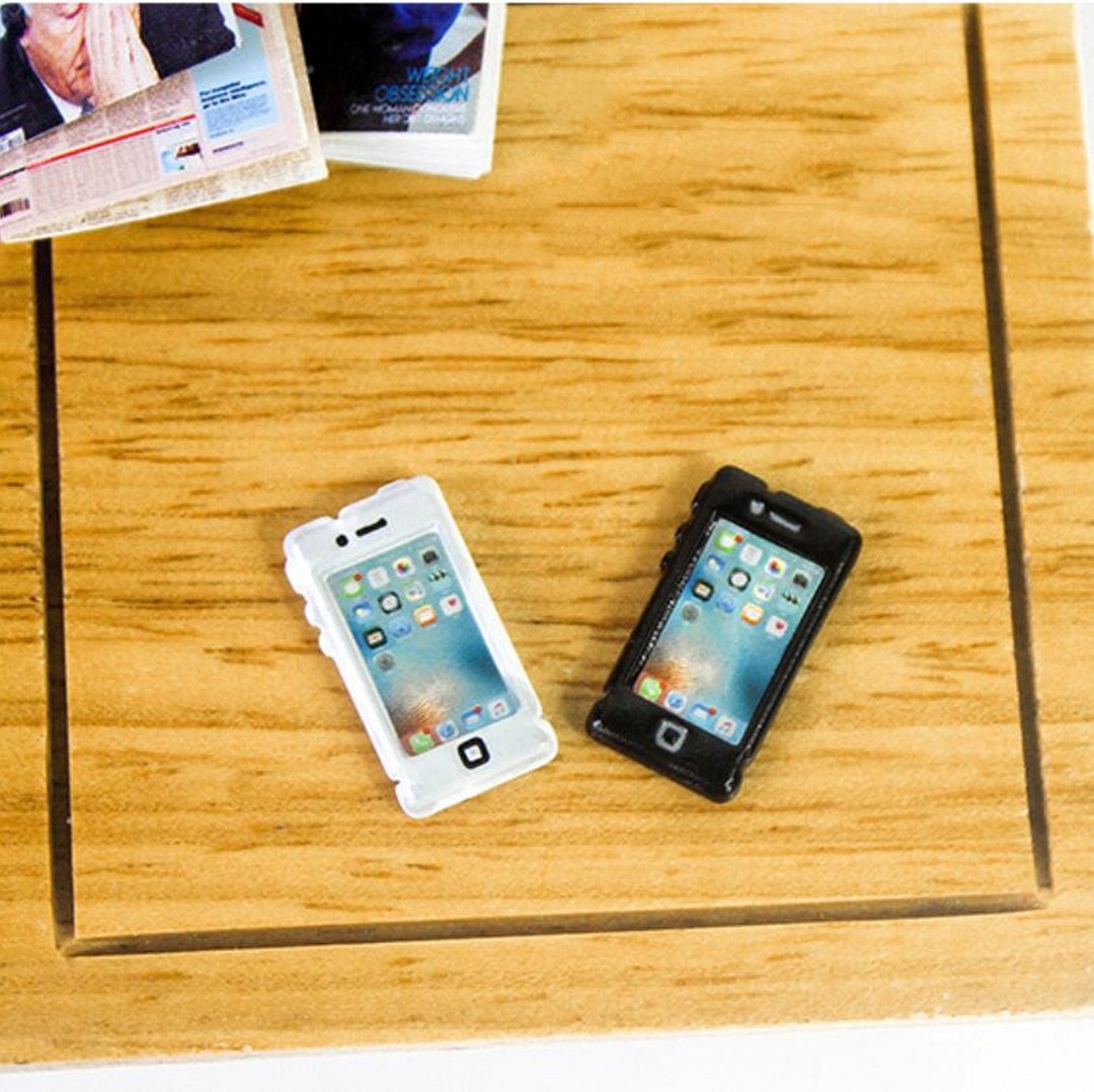Miniature Phone Miniatures Dollhouse Miniature Decoration Miniature ...