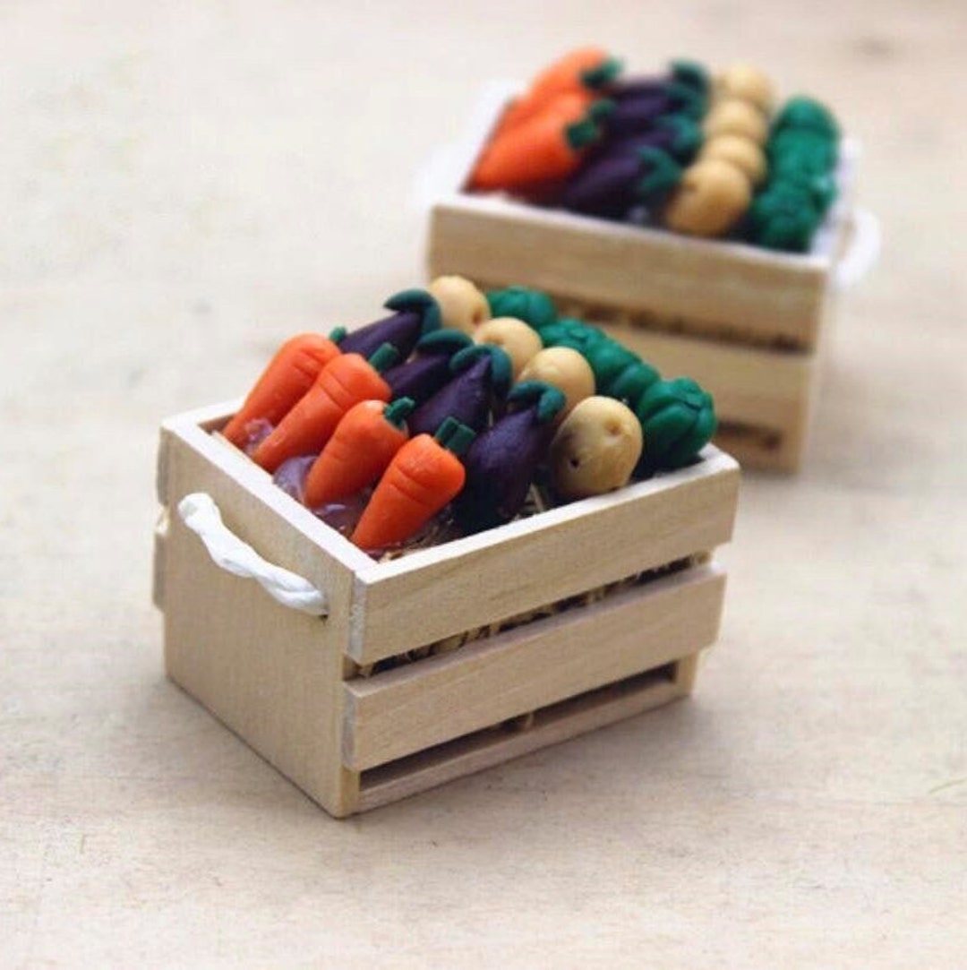 Miniatures Vegetable Miniature Food Dollhouse Vegetable Dollhouse ...