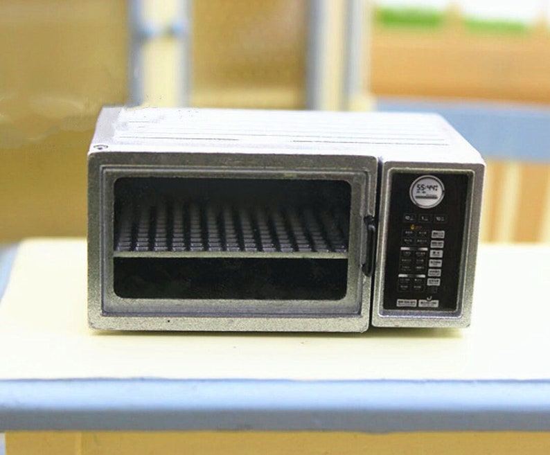 Miniature Microwave Oven Miniatures Dollhouse Miniature - Etsy
