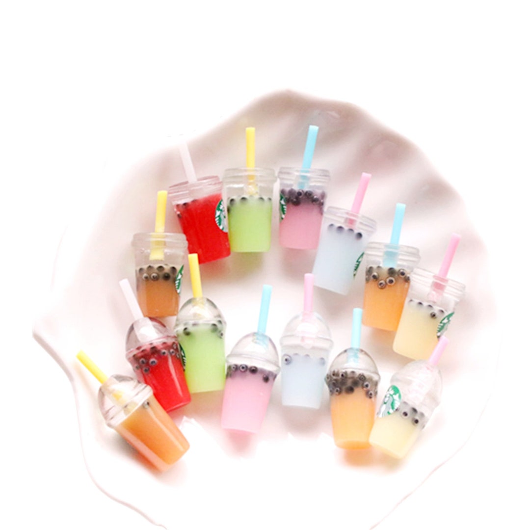 Miniature Coffee Sippy Cup 6pcs Miniature Drinks Miniature Food Diorama ...