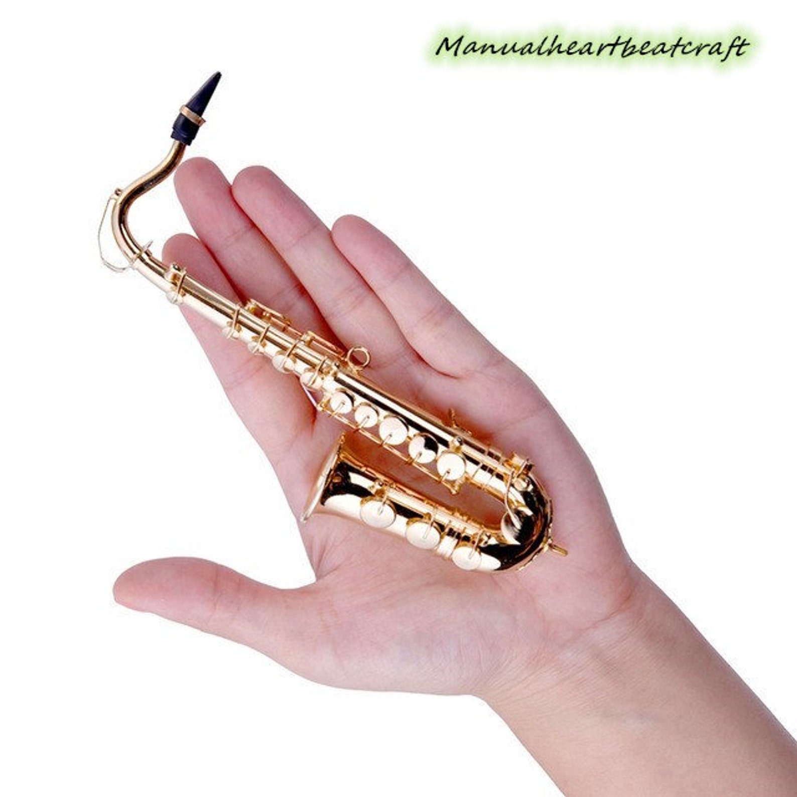 Miniature Saxophone Musical Instrument Model BJD Furniture Miniatures ...