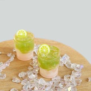 Miniature Drink Cup (4pcs) Mini Drinks Dollhouse Drinks Dollhouse ...
