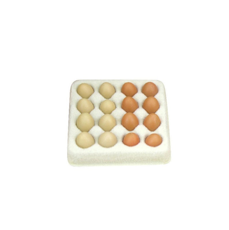 Miniature Eggs Set Miniature Food Dollhouse Miniatures Diorama ...