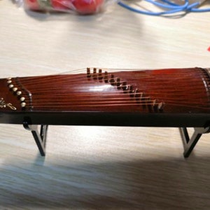 Miniature Chinese Zither Model Musical Instrument BJD Furniture ...