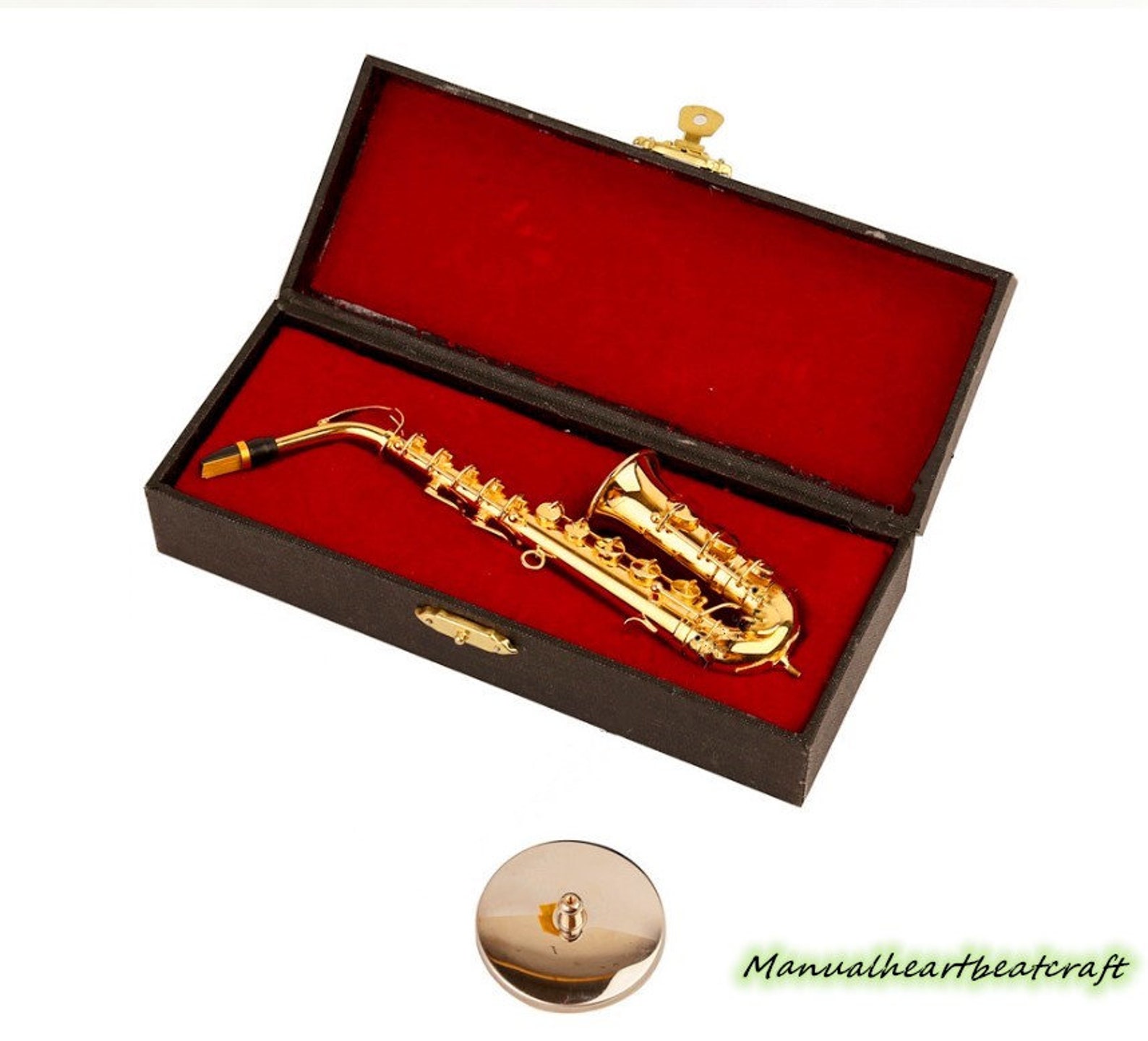 Miniature Saxophone Musical Instrument Model BJD Furniture Miniatures ...