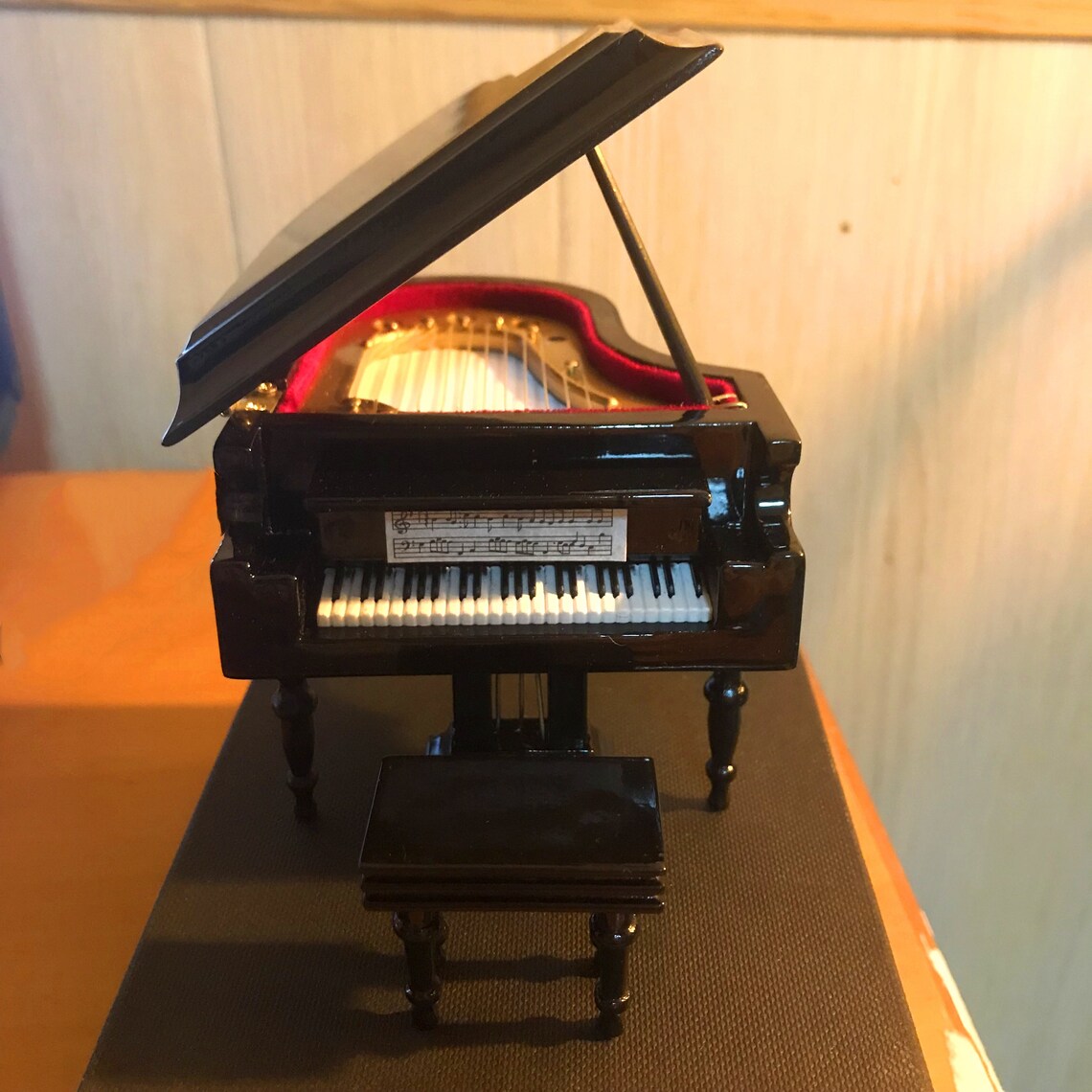 Miniature grand piano Musical instrument Grand piano model | Etsy