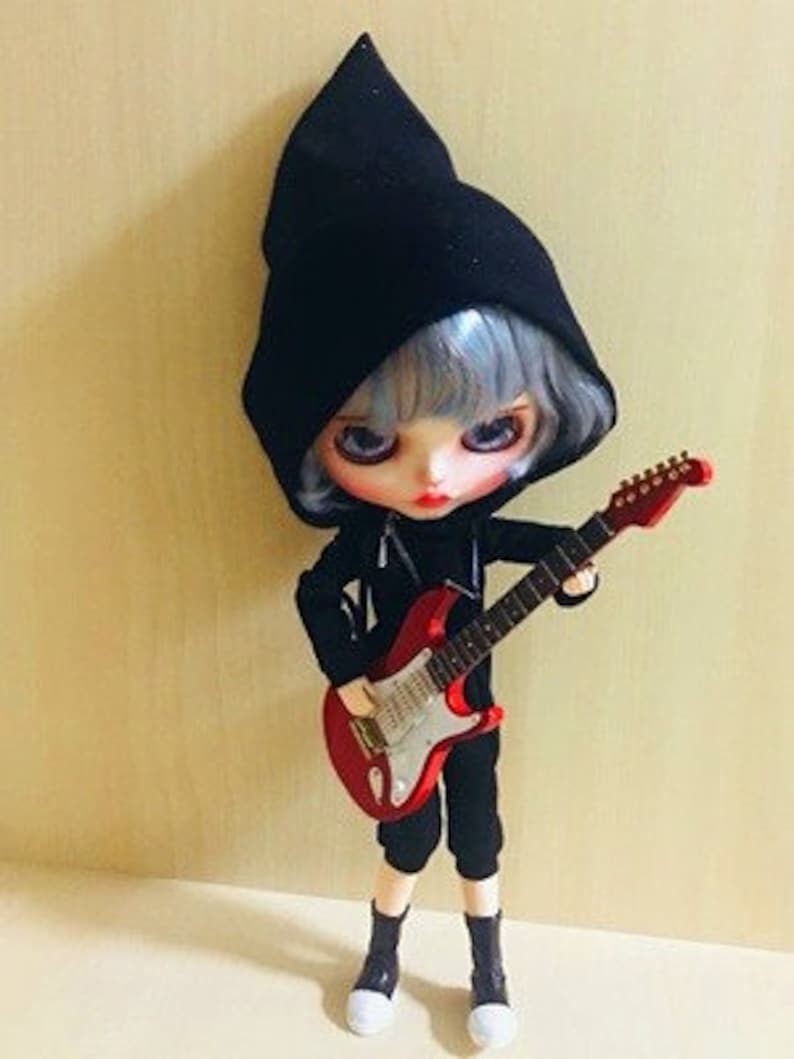 Miniature Electric Guitar Musical Instrument Miniatures an - Etsy