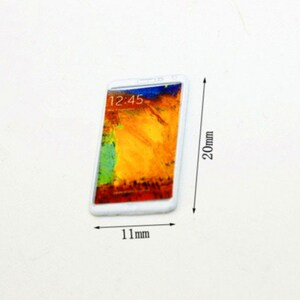 Miniature Samsung Mobile Phone Model Dollhouse Miniatures Dollhouse ...