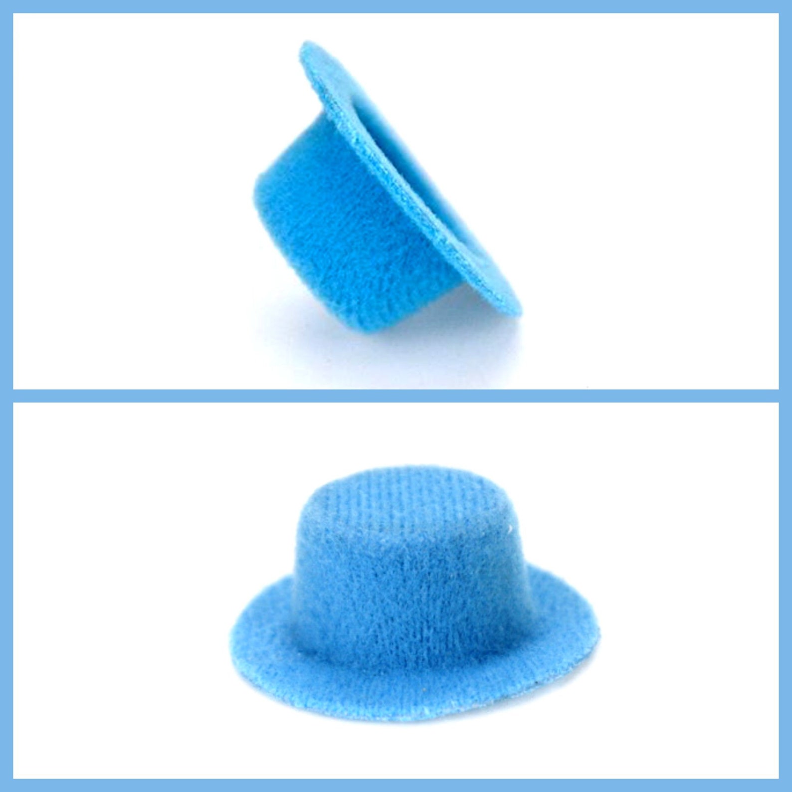 Miniature Cap (2pcs) Dollhouse Cap Mini Cap Dollhouse Miniatures ...