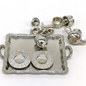 Miniature Tea Set(10pcs) Dollhouse Miniatures Dollhouse Decoration BJD ...