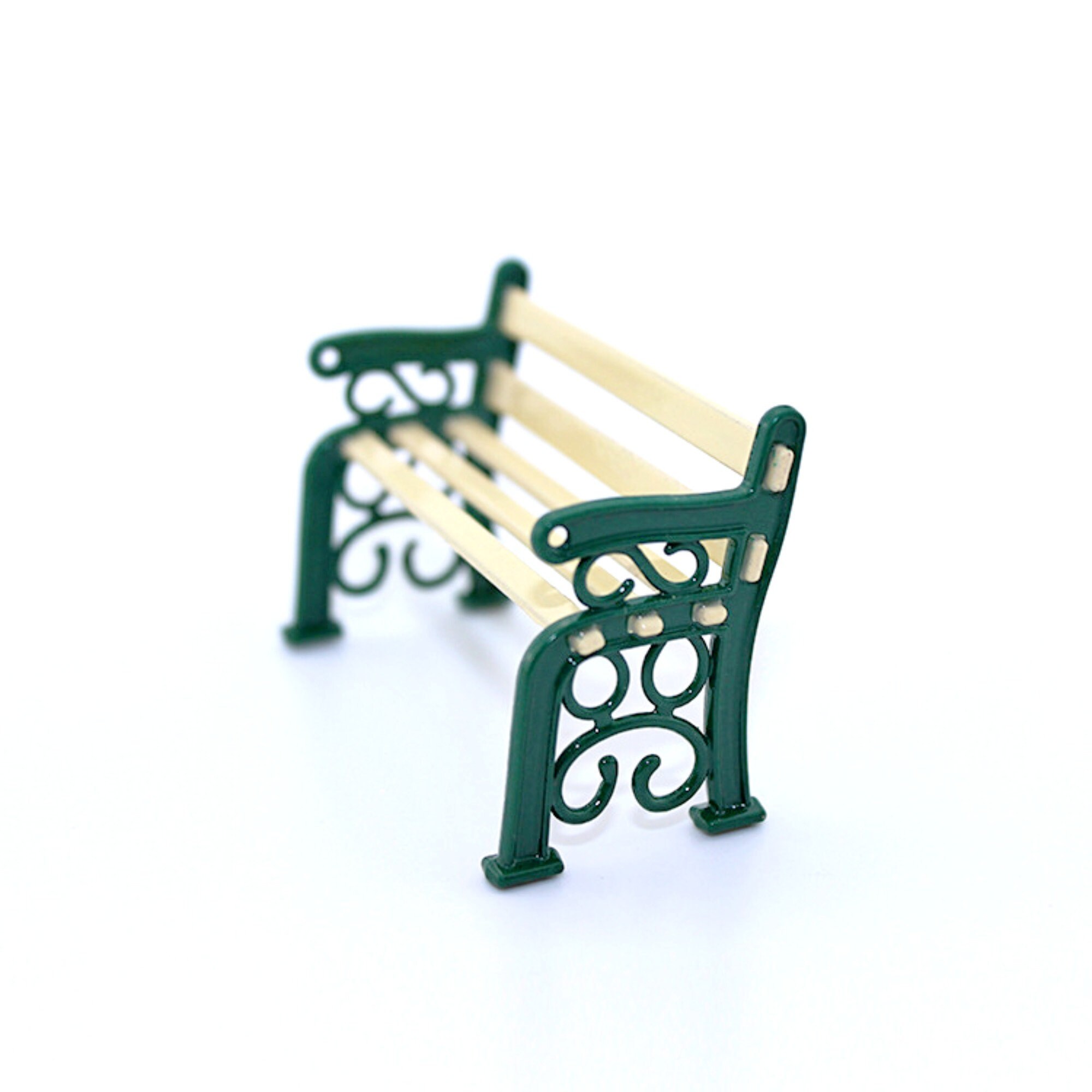Miniature Park Bench Miniature Chair Miniature Furniture Dollhouse ...