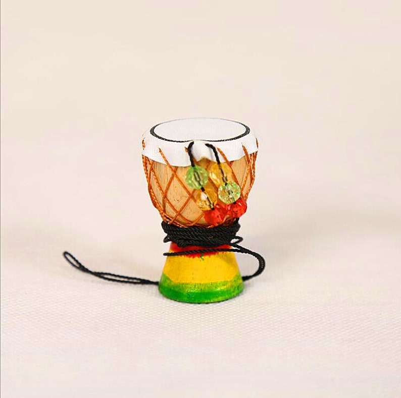 Miniature African Drum Musical Instrument Model Gift for Her - Etsy