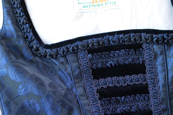 Vintage Tyrolean dress Bavarian dirndl Austrian long … - Gem