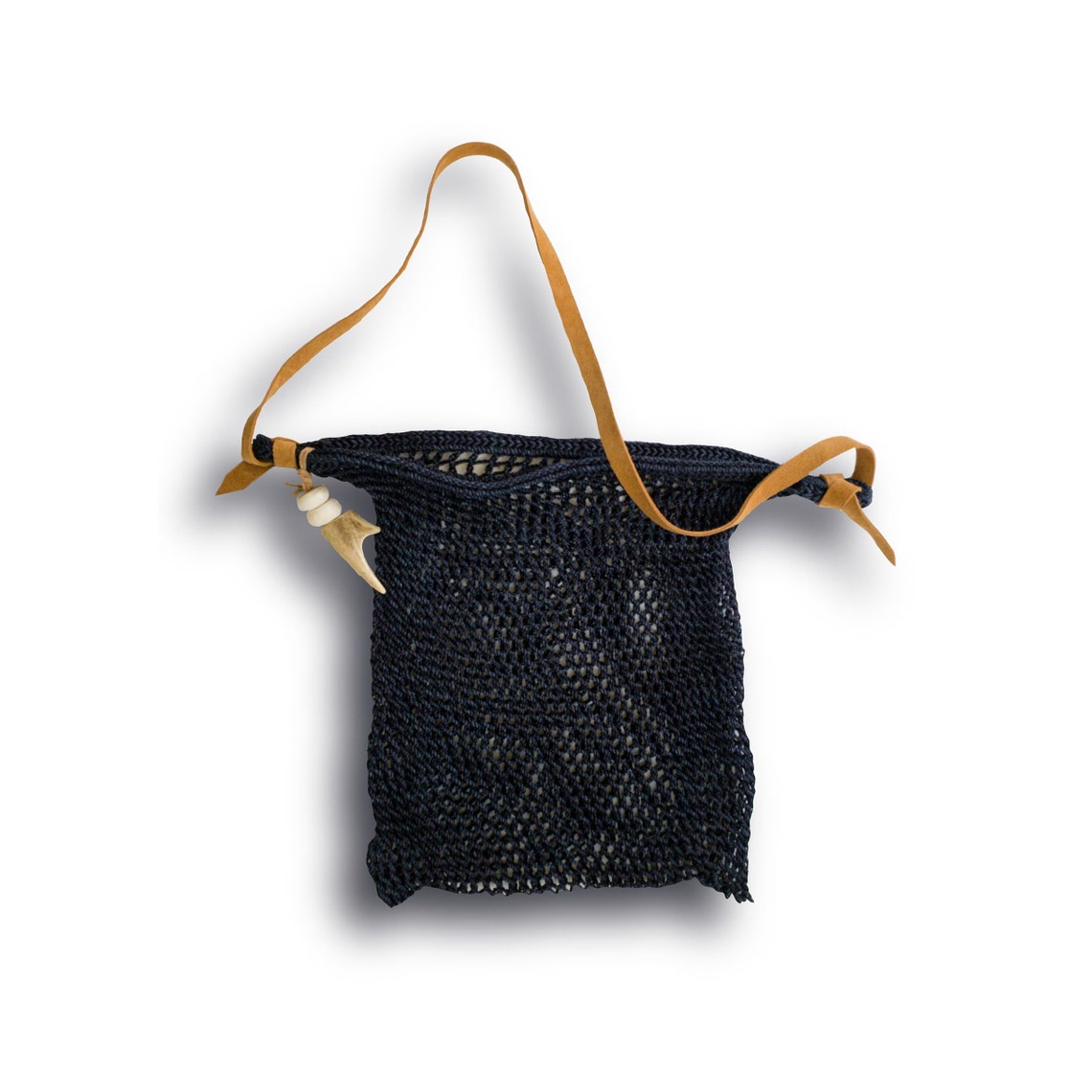 Maguey Market Bag Navy - Etsy