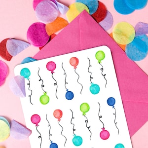 Balloon Planner Stickers Printable Celebration Balloon Bullet Journal ...