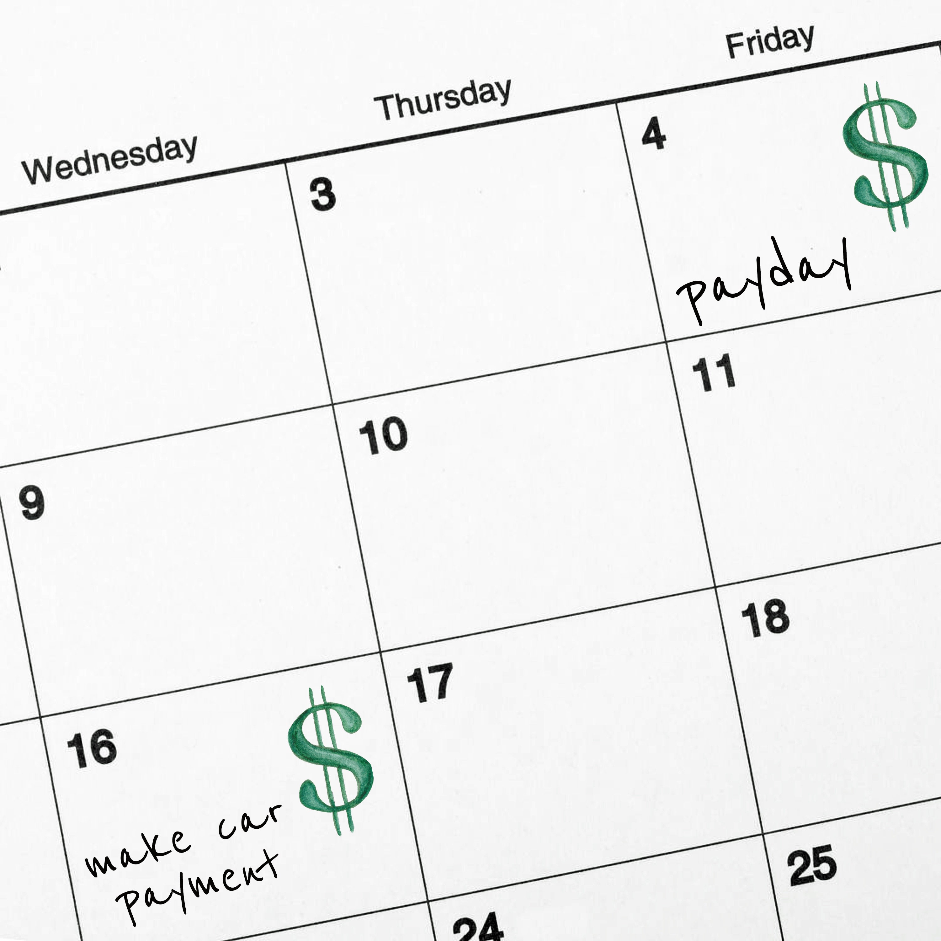 Payday Reminder Sticker Bullet Journal Payment Sticker Due - Etsy