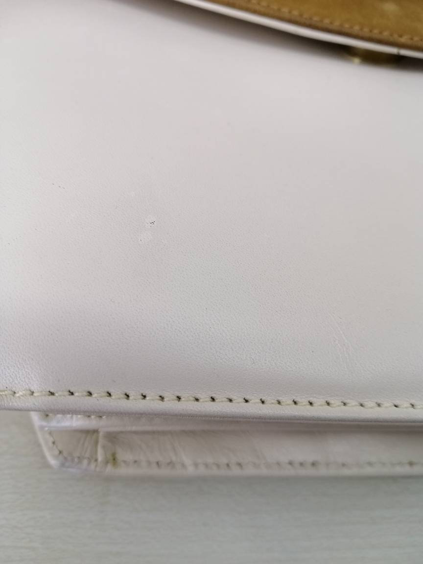 Vintage 60s Modette Top Handle Leather Bag - Etsy