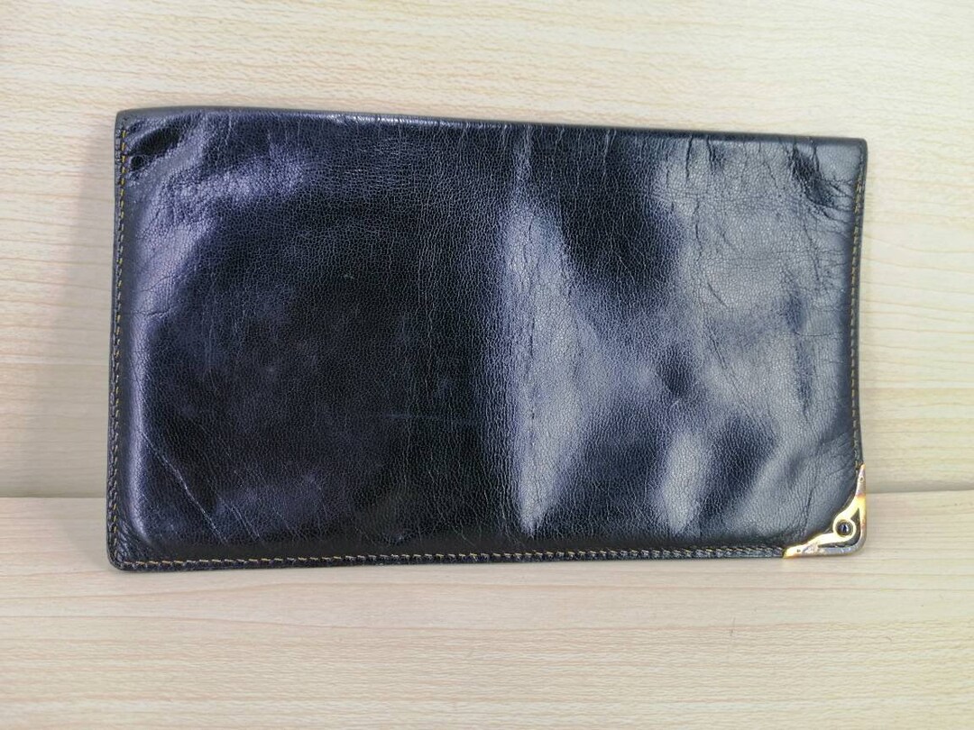 Vtg Cartier Slim Long Purse Wallet Soft Leather - Etsy