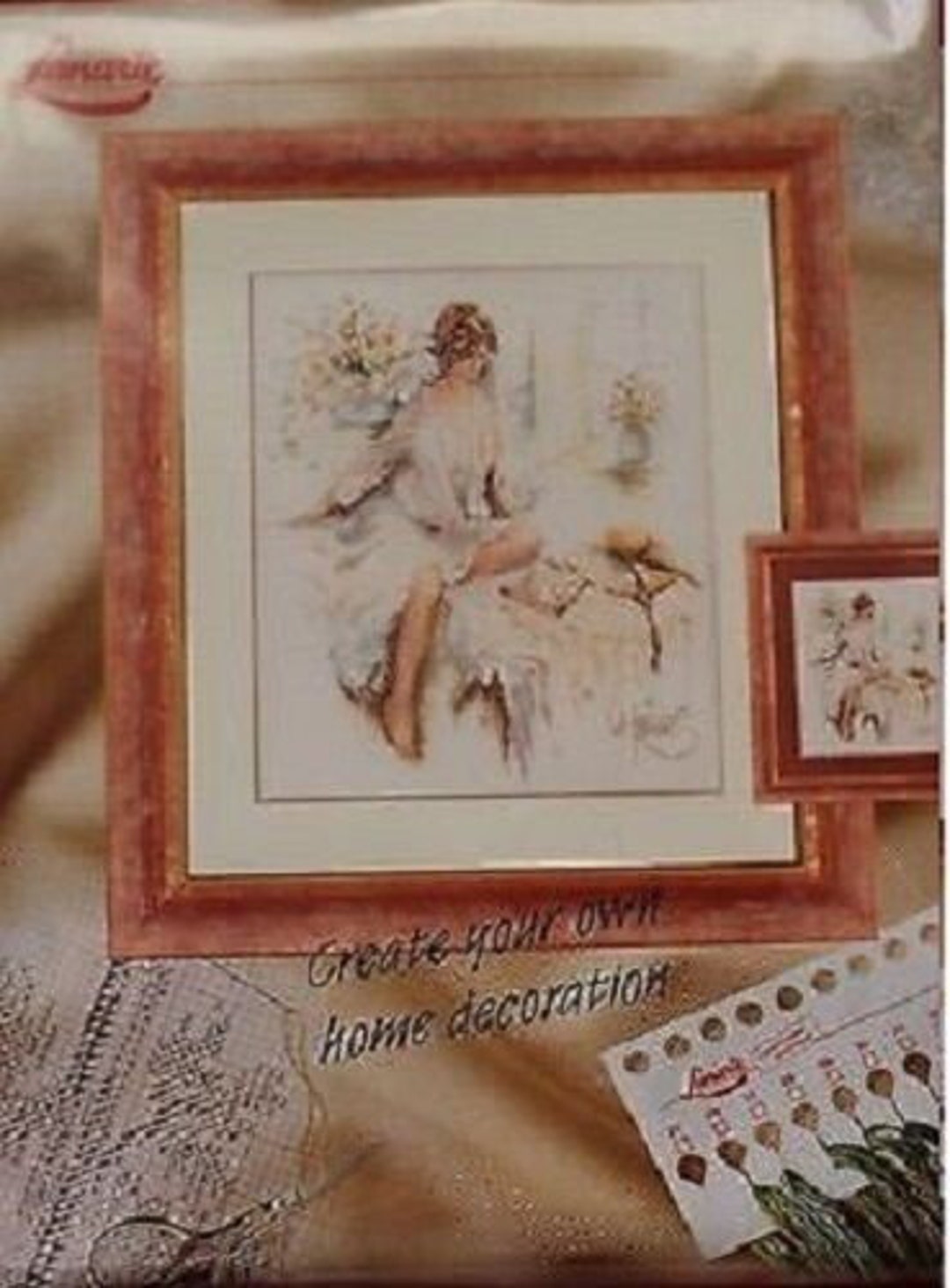 Worldwide Free Shipping Lanarte Cross Stitch Kit 34715 My Diary - Etsy