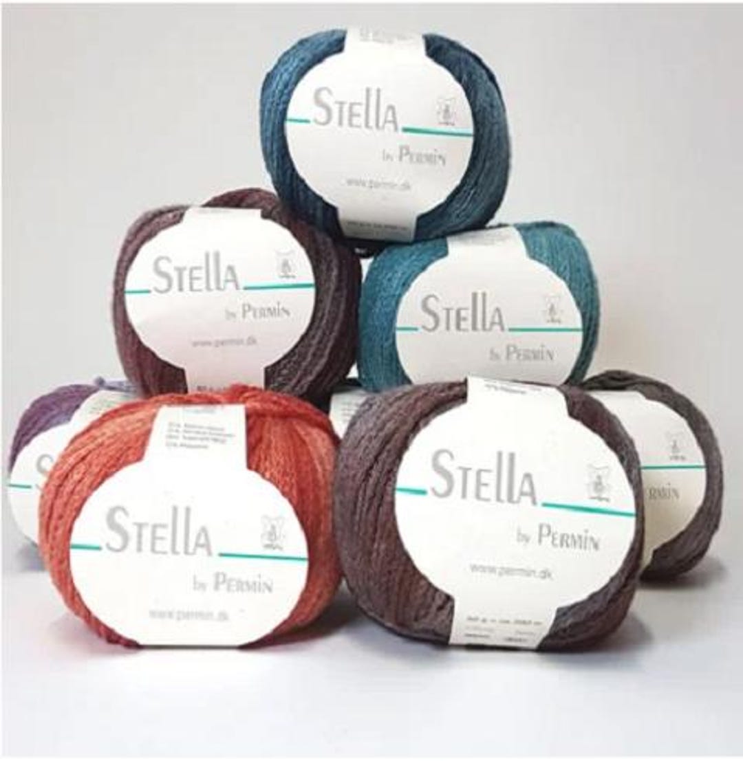 Stella 8864 Permin Knitting Yarn Worldwide Free Shipping - Etsy