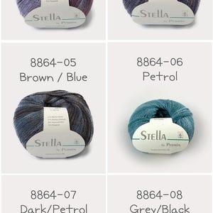 Stella 8864 Permin Knitting Yarn Worldwide Free Shipping - Etsy