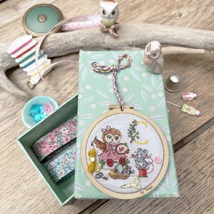 Worldwide Free Shipping LBP Cross Stitch Chart Le Grand ABC Chouettes ...