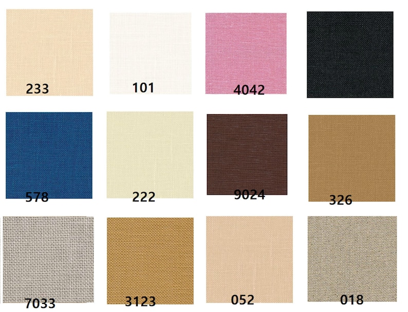 Zweigart 32ct Belfast Linen 1/4yd7045cmcut. Choose Color | Etsy