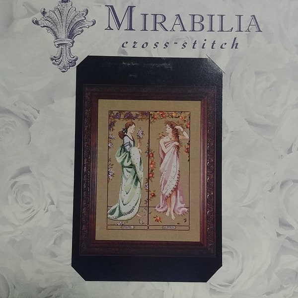 Mirabilia Cross Stitch Maidens of the Seasons - Etsy