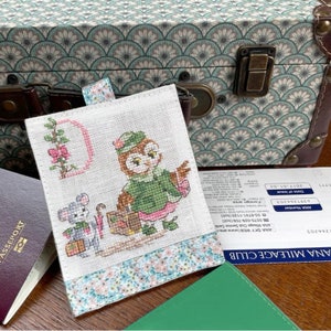 Worldwide Free Shipping LBP Cross Stitch Chart Le Grand ABC Chouettes ...