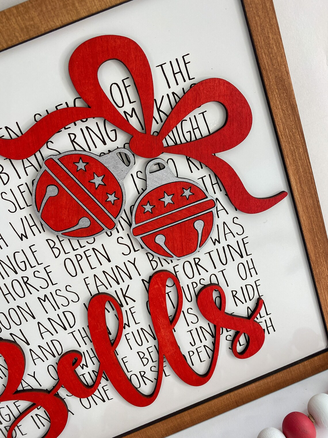 Jingle Bells Sign - Etsy