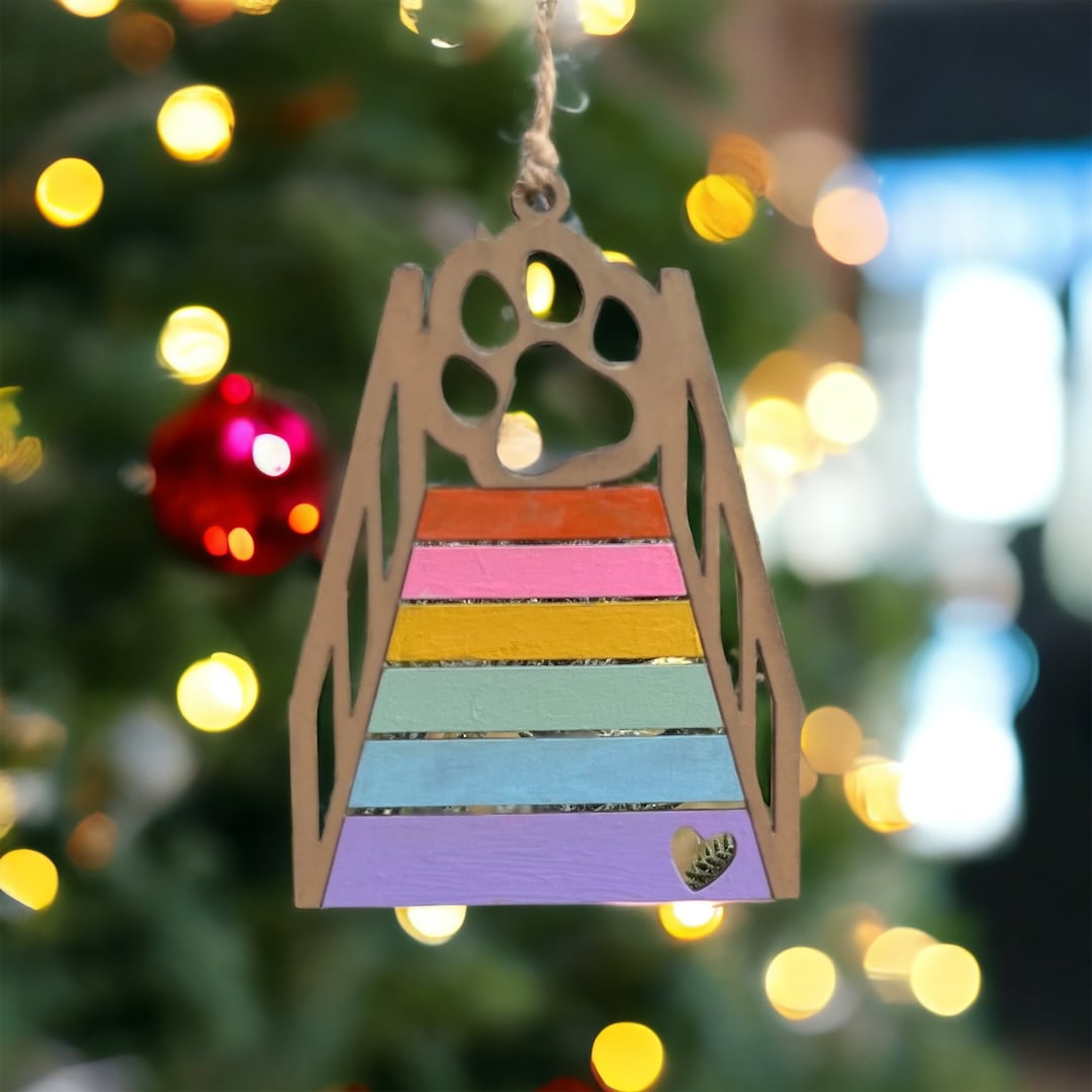 Rainbow Bridge Ornament - Etsy