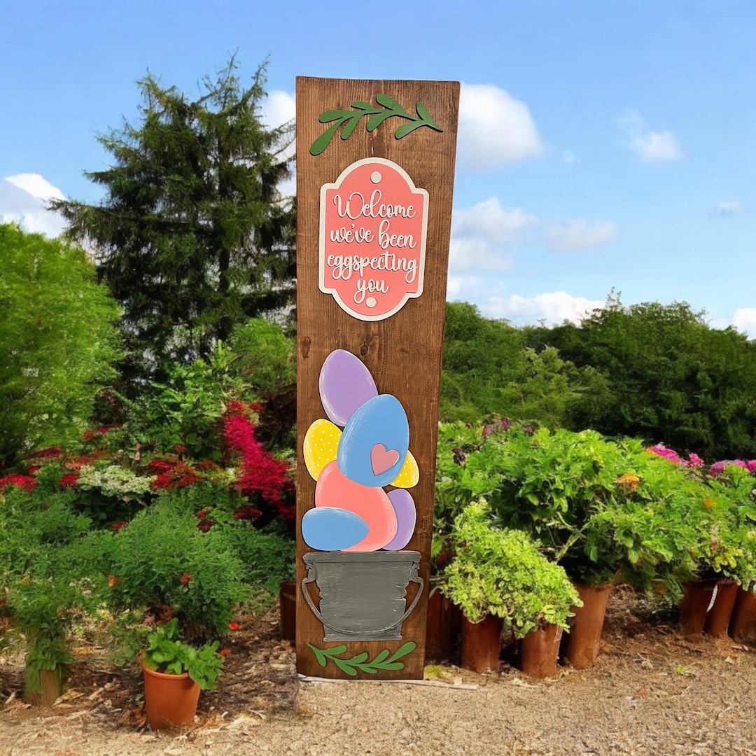 Interchangeable Porch Inserts - Easter Eggs - Etsy