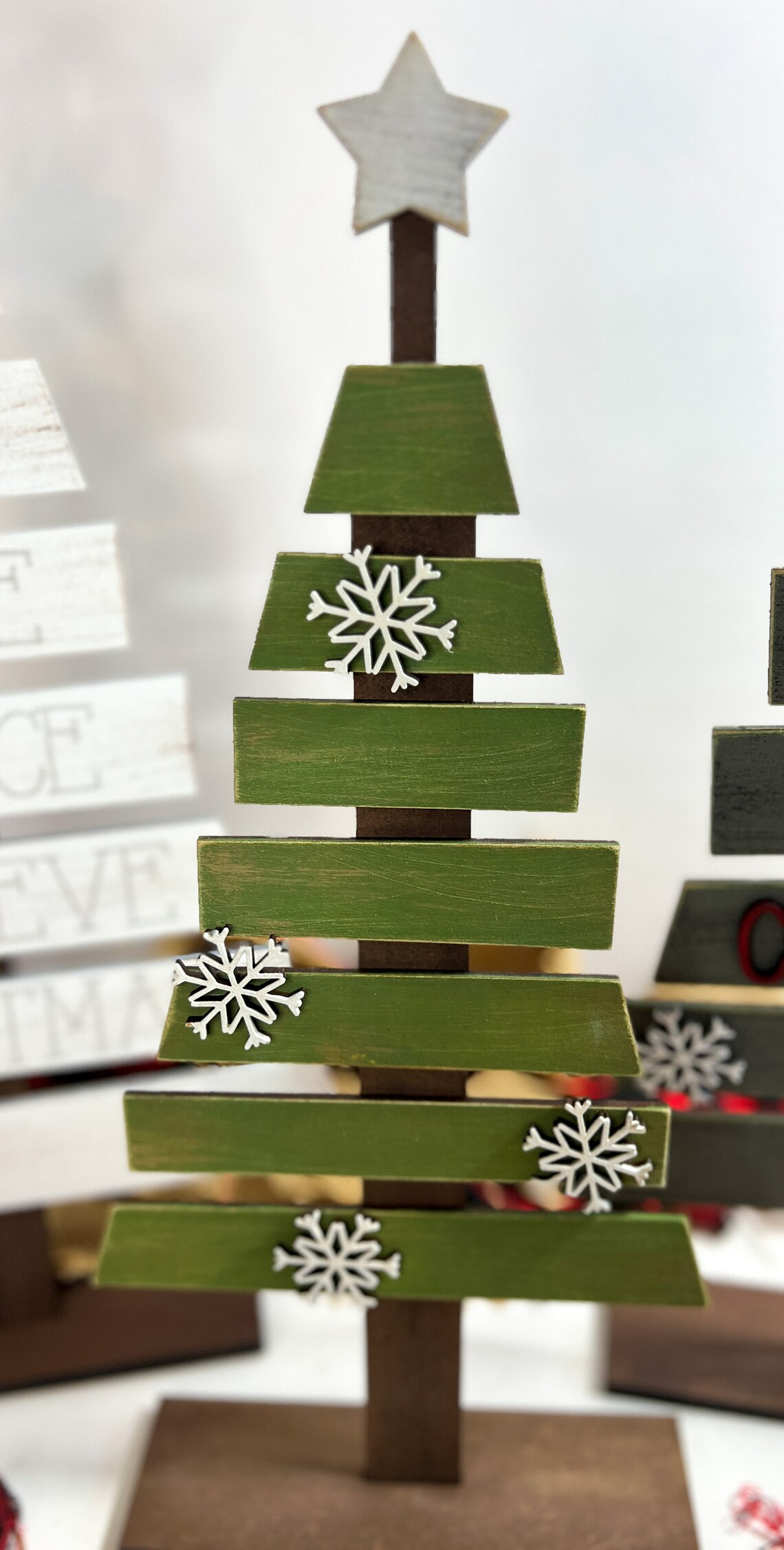 Decorative Free Standing Pallet Trees - Etsy