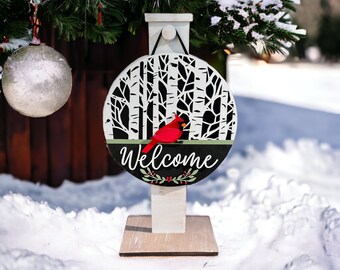 Cardinal Window Sill 3D Sign - Etsy