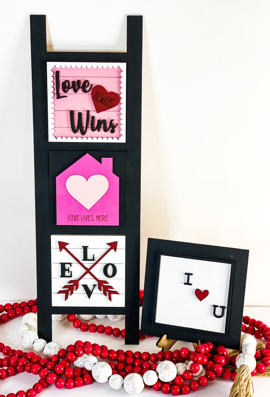 Interchangeable Leaning Ladder Valentine - Etsy