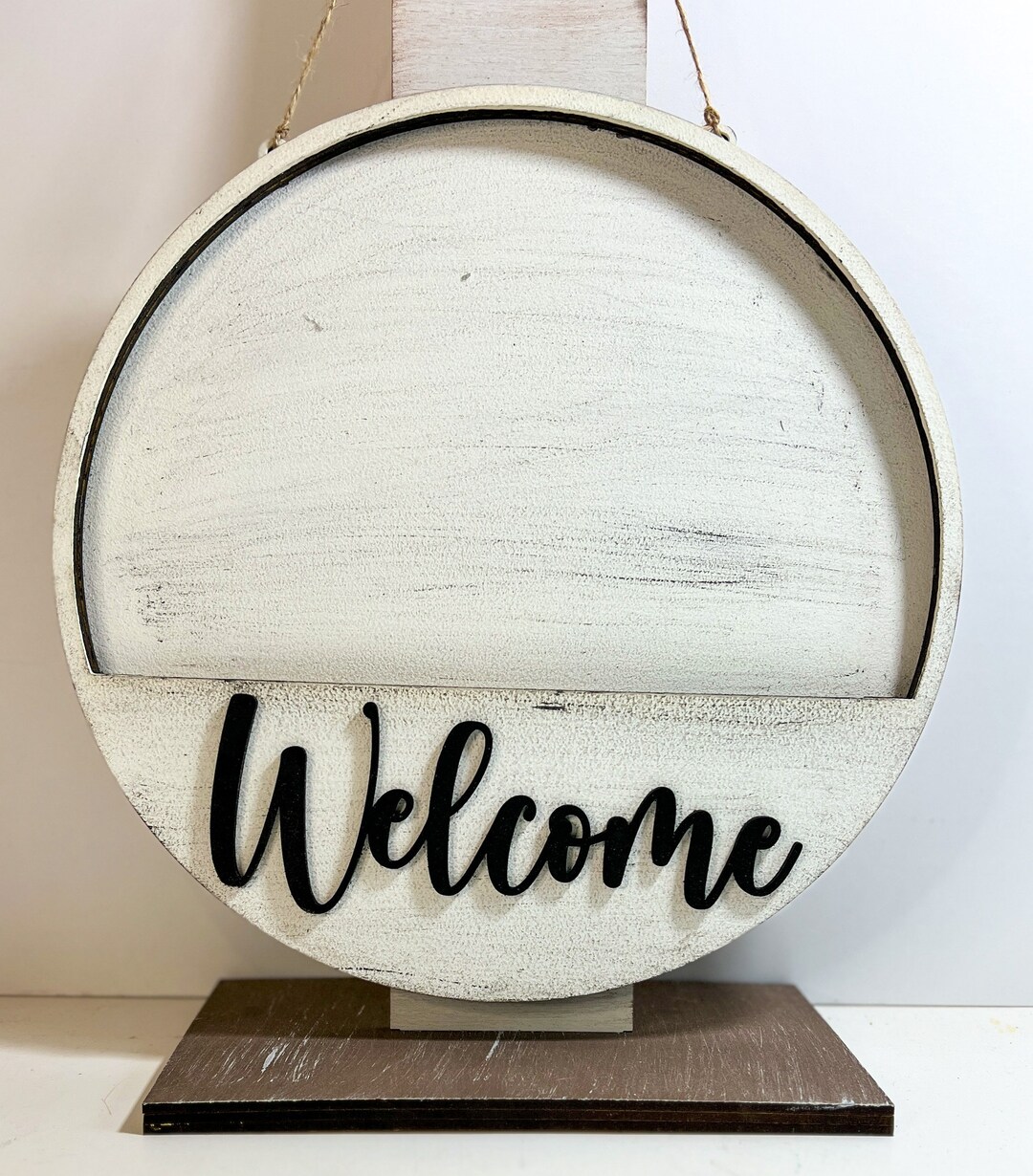 Interchangeable Round Indoor Sign - Etsy