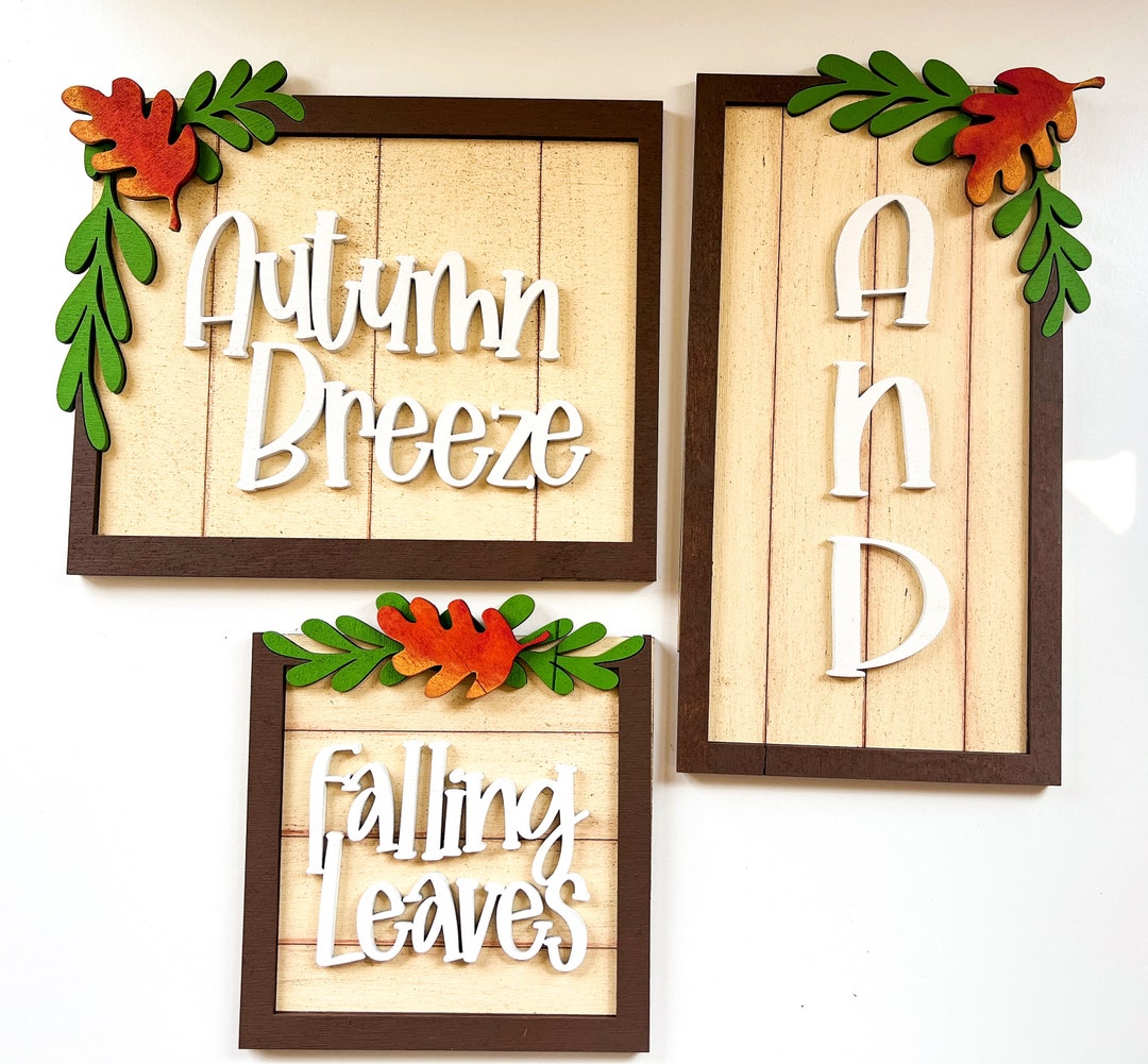 Farmhouse Fall Signs - Etsy