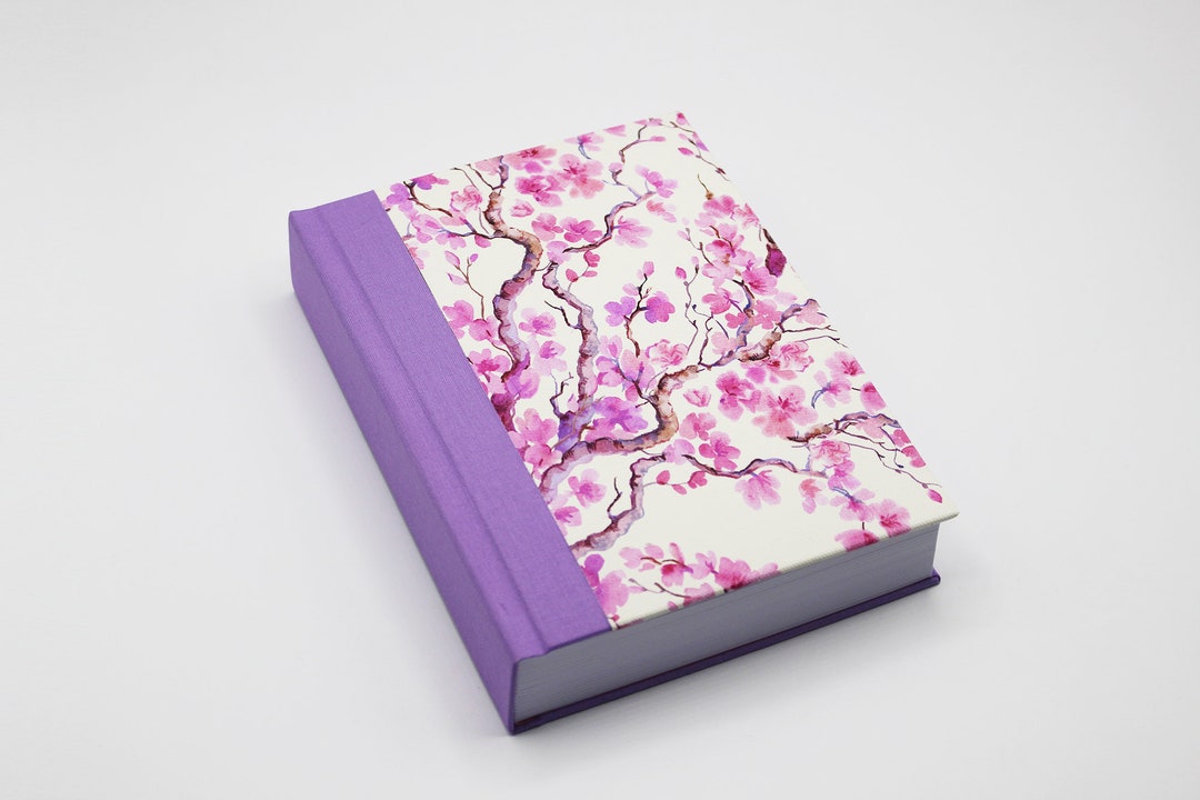 Cherry Blossom Handmade Journal for Artists & Writers, Notebook ...