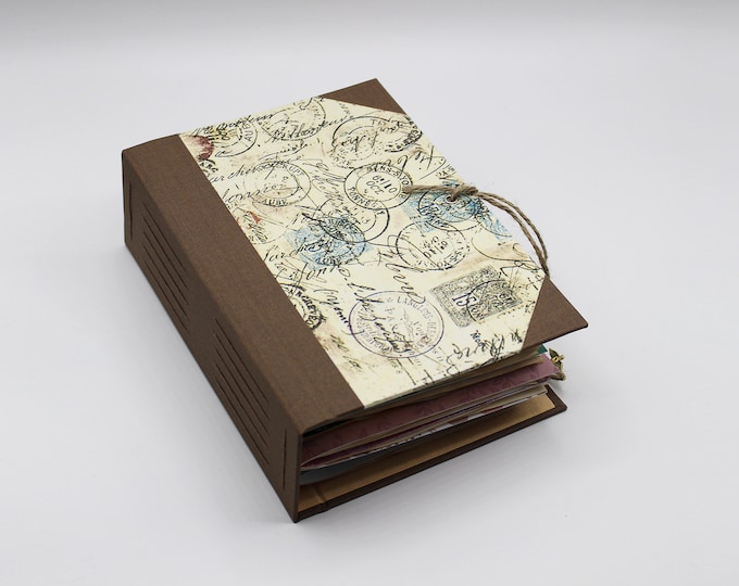 Travel Junk Journal Wanderlust Thick Handmade Hardcover | Etsy